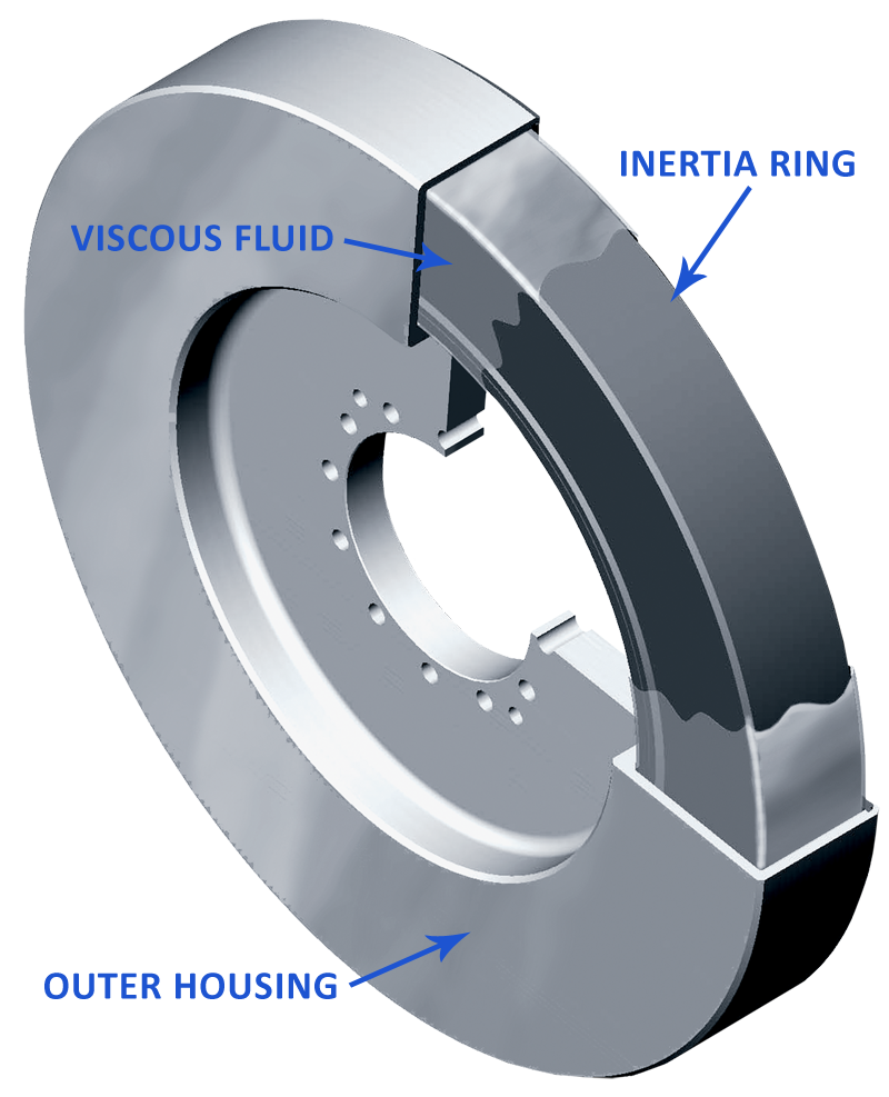 Servicing A Heavy-Duty Engine Damper